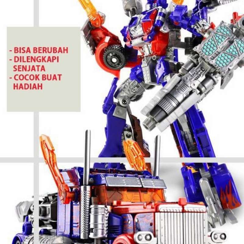 Promo Mainan Robot Transformers Optimus Prime Bumblebee Diskon 9% Di ...