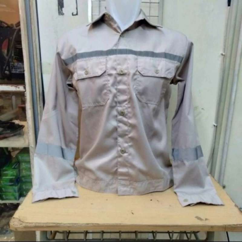 Promo Coverall Baju Celana Safety Warna Cream / Wearpack Safety Diskon ...