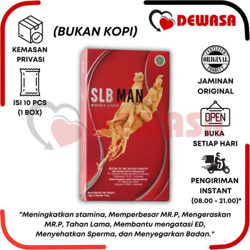 Promo Slb Man Gingseng - 1 Box | Minuman Peningkat Stamina Pria -non ...