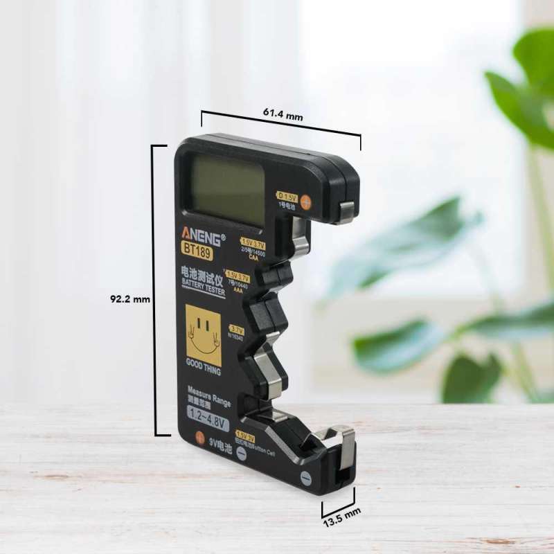 Jual Alat Test Baterai Battery Tester Universal Digital Display Bt189 ...