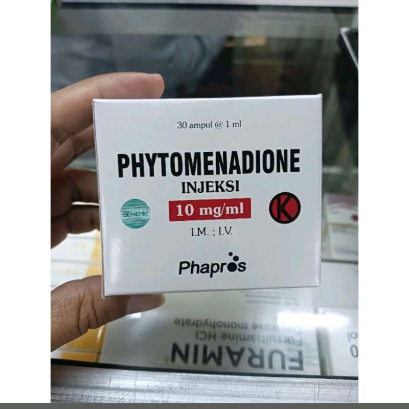 Jual Phytomenadione/injeksi/box Di Seller Apotik Sehat Berkah - Pal ...