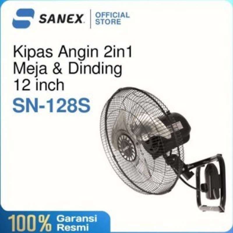 Jual Sanex Kipas Angin Besi Meja Tembok Dinding 12 Inch 12 Sanex Sn ...