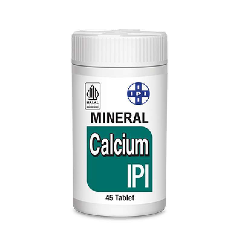 Promo Ipi Mineral Calcium/tab 45s' Bt Diskon 46% Di Seller Tempo Health ...