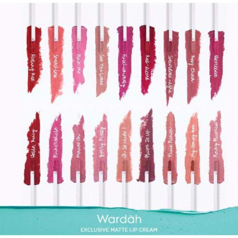 Jual Wardah Exclusive Matte Lip Cream Di Seller Agung Kosmetik ...