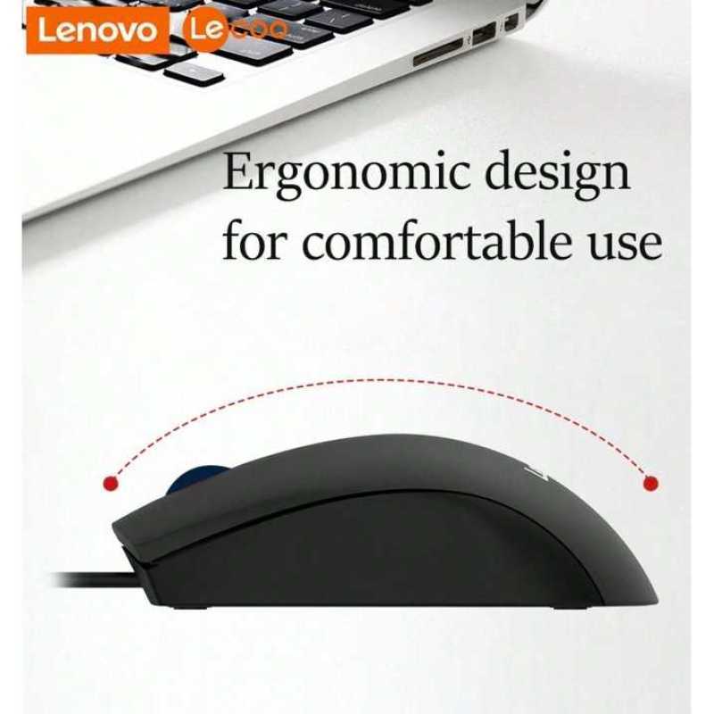 Jual Lenovo Lecoo Mouse Wired Optical 1000 Dpi Di Seller Kancilnet ...