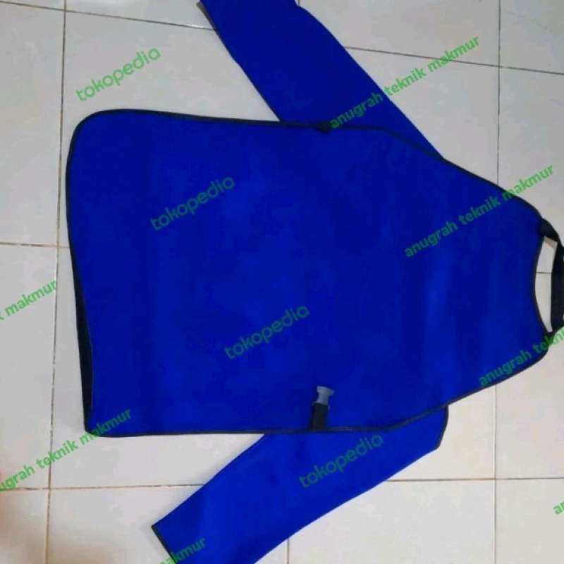 Promo Apron Las Pelindung Dada Dan Lengan Saat Pengelasan Bahan Kulit ...
