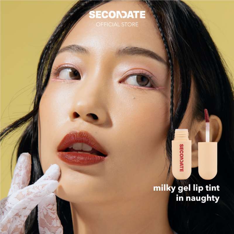 Promo Serba 50k – Secondate Milky Gel Lip Tint Naughty Diskon 61% Di ...