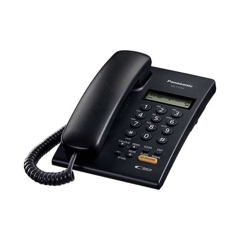 Jual Panasonic Kx-t7705 - Pesawat Telepon Analog Single Line - Putih A9 ...
