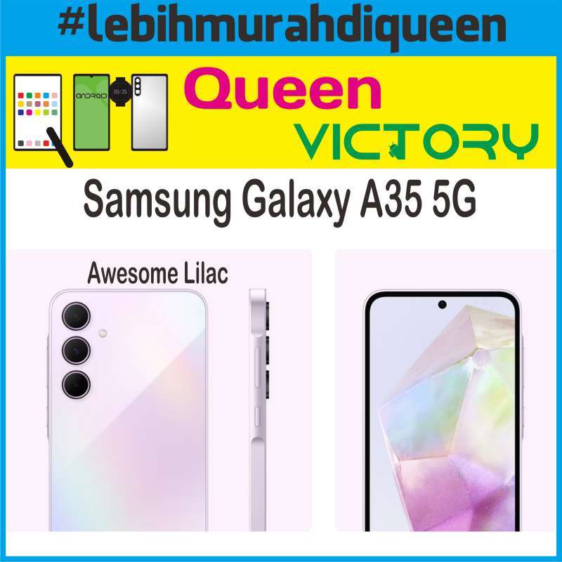 Jual Samsung Galaxy A35 5g 8/256 Garansi Resmi Indonesia Di Seller Queen Official Store - Queen ...