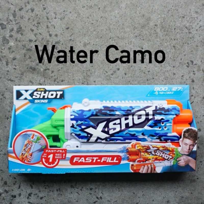Jual Zuru Xshot Fast Fill Skins Pump Action Water Gun Shotgun Pistol ...