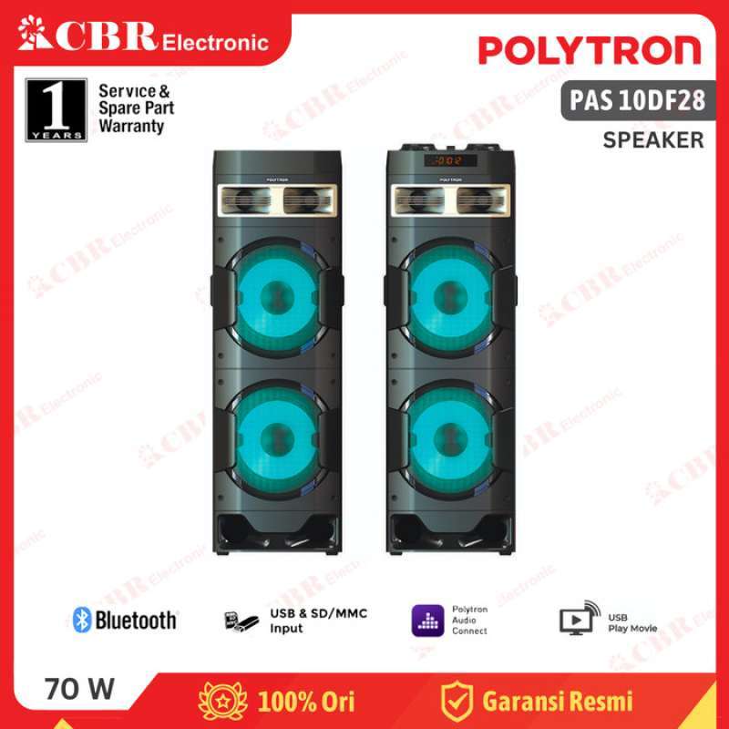 Jual Speaker Polytron Pas 10df28 Di Seller Cbr Elektronik Batam