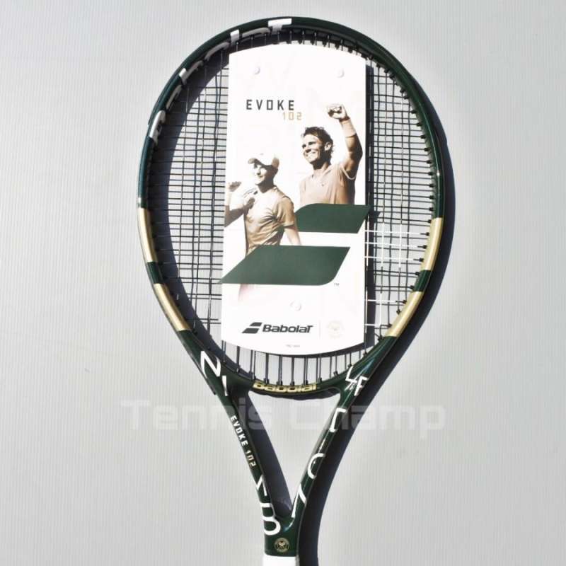 Jual Raket Tenis Babolat Evoke Wimbledon/tennis Racket Babolat Original ...