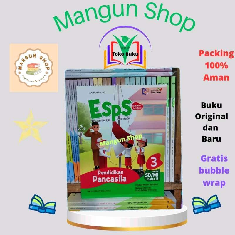 Jual Buku Esps Pendidikan Pancasila Kelas 1,2,3,4,5,6 Sd Kurikulum Merdeka Di Seller Mangun Shop ...