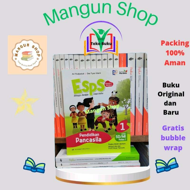 Jual Buku Esps Pendidikan Pancasila Kelas 1,2,3,4,5,6 Sd Kurikulum Merdeka - Kelas 4 Di Seller ...