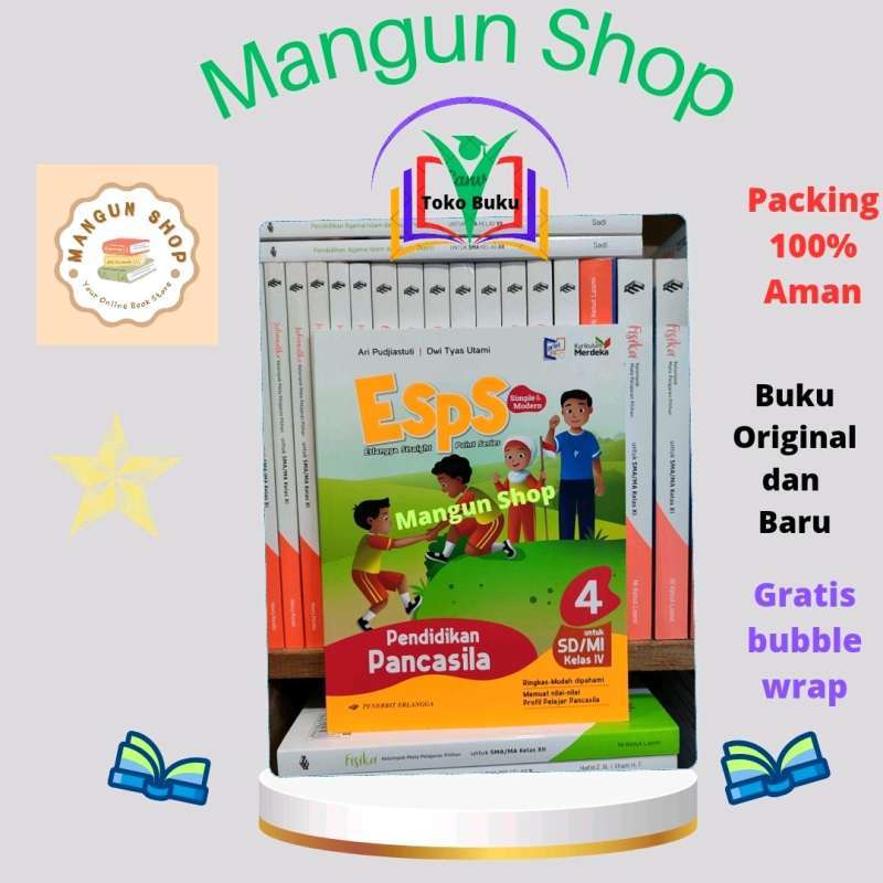 Jual Buku Esps Pendidikan Pancasila Kelas 1,2,3,4,5,6 Sd Kurikulum Merdeka Di Seller Mangun Shop ...