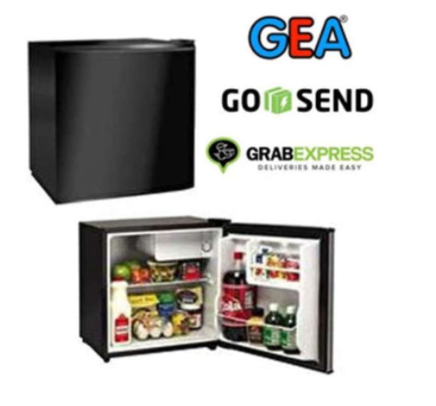 Promo Gea Mini Bar Rs-06dr Kulkas Portable - Black Diskon 24% Di Seller ...