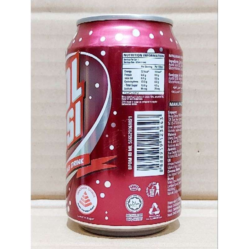 Jual [halal] Ice Cool Minuman Kaleng Low Sugar Isi 24 Kaleng/ice Cool ...