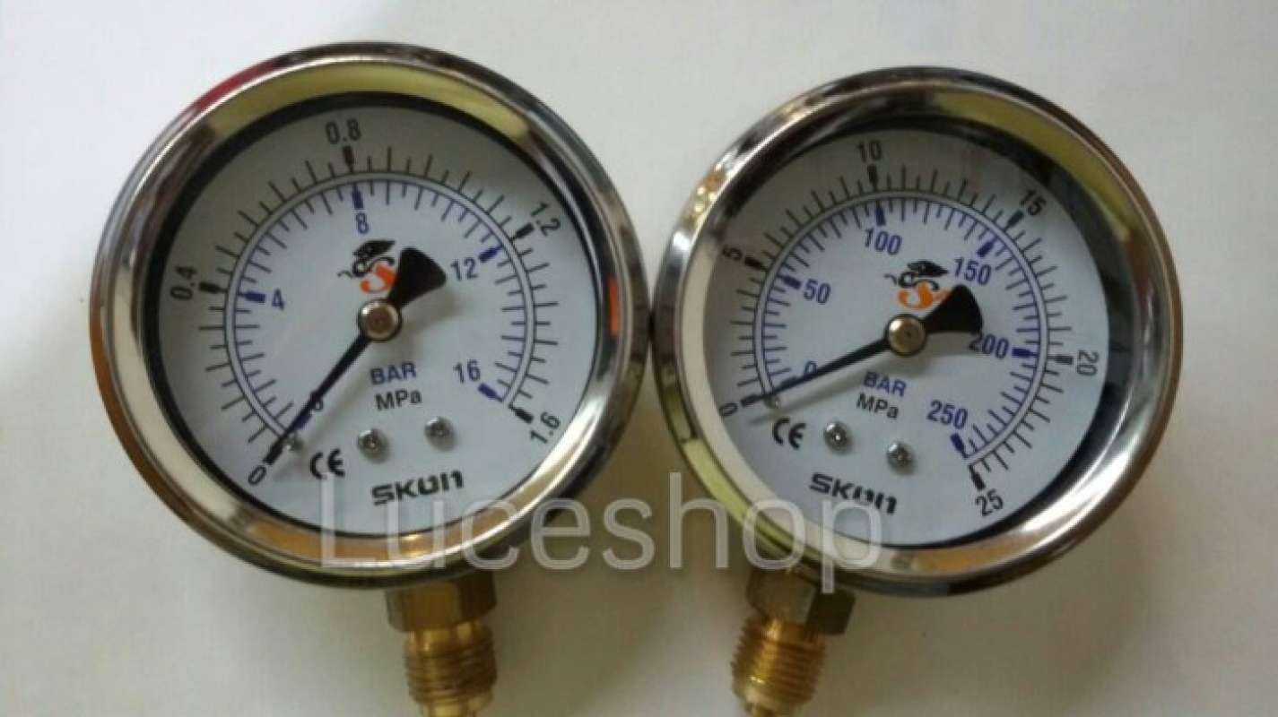 Promo Pressure Gauge Ukuran Mpa / Bar - 0,2 Mpa Diskon 50% Di Seller ...