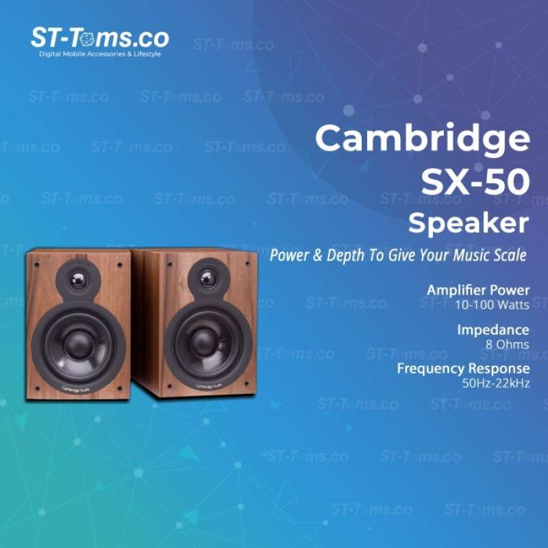 Jual Cambridge Sx-50 Sx50 Bookshelf Speaker 10-100watts Output 1 Pair ...