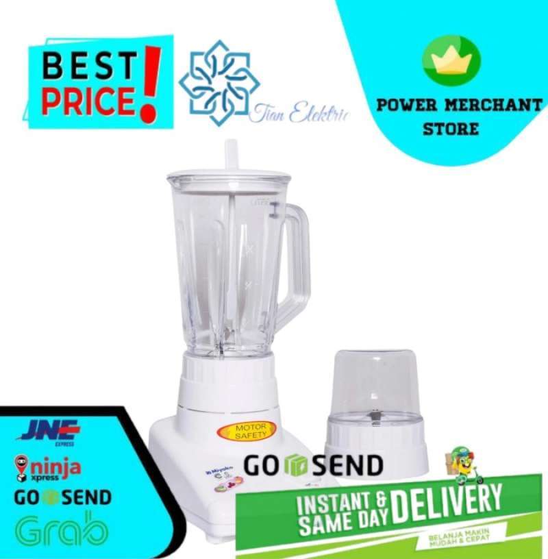 Promo Miyako Bl-301 Pl Blender Plastik 1.0 Liter 2in1 - Putih Diskon 32 ...