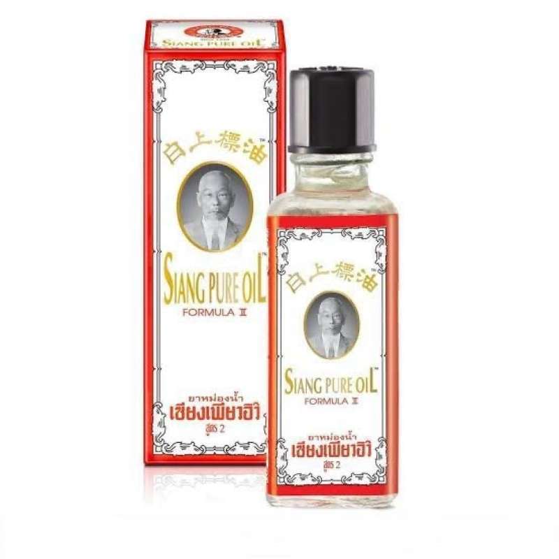 Promo Legendaris Thai Minyak Angin Siang Pure Oil 25ml Diskon 33% Di ...