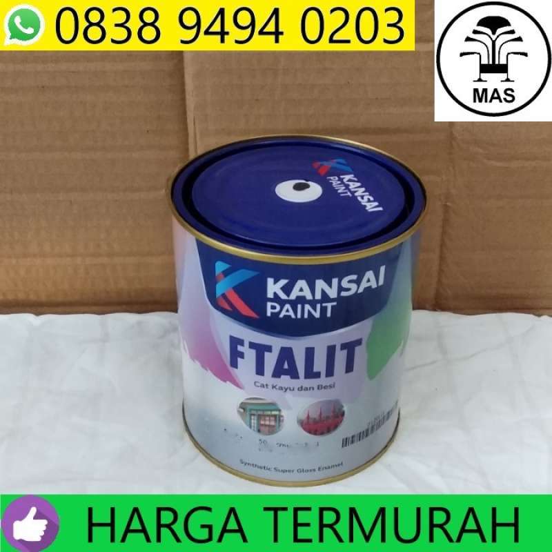 Promo Ftalit 1kg Warna Standard Cat Besi / Cat Kayu / Cat Minyak Diskon ...