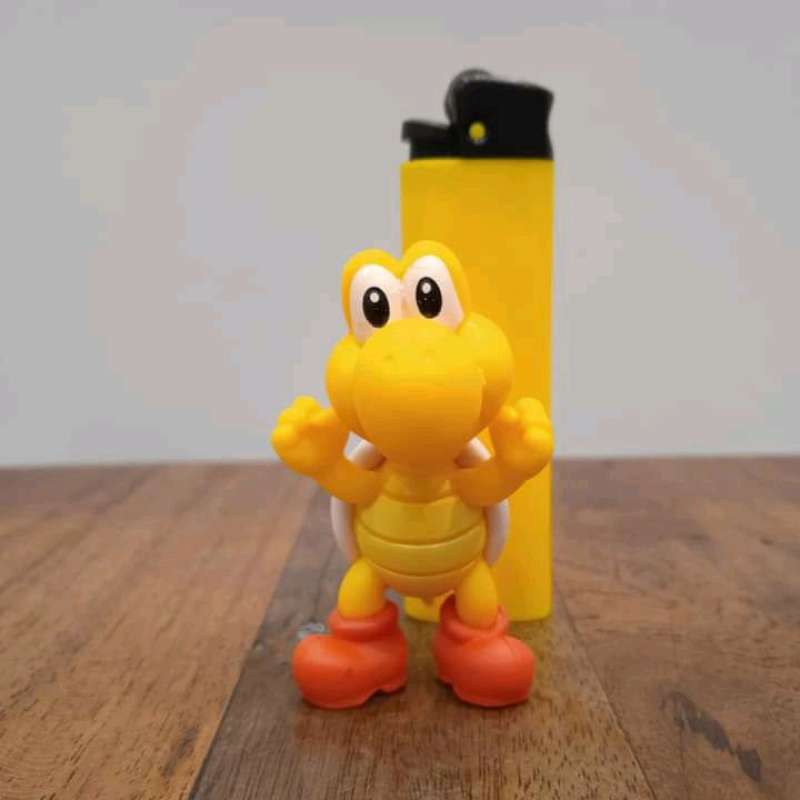 Jual Mainan Figure Orange Koopa Mario Bros Super Mario Tinggi Sekitar 2 ...
