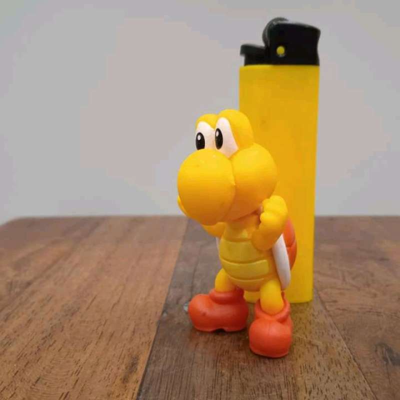 Jual Mainan Figure Orange Koopa Mario Bros Super Mario Tinggi Sekitar 2 ...