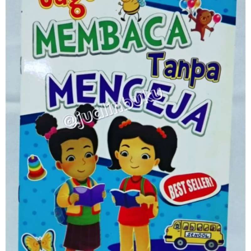 Promo Buku Anak - Jago Membaca Tanpa Mengeja - Tk Dan Paud Diskon 31% Di Seller Jualin Buku ...