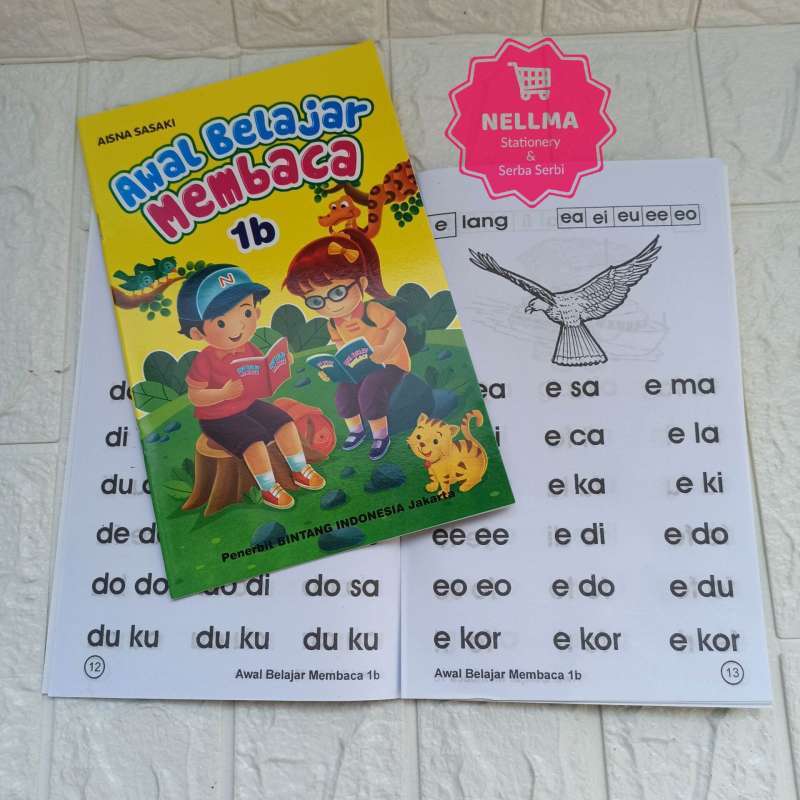 Promo Buku Anak Paud Tk Sd Awal Belajar Membaca 1b (bi) Diskon 25% Di ...