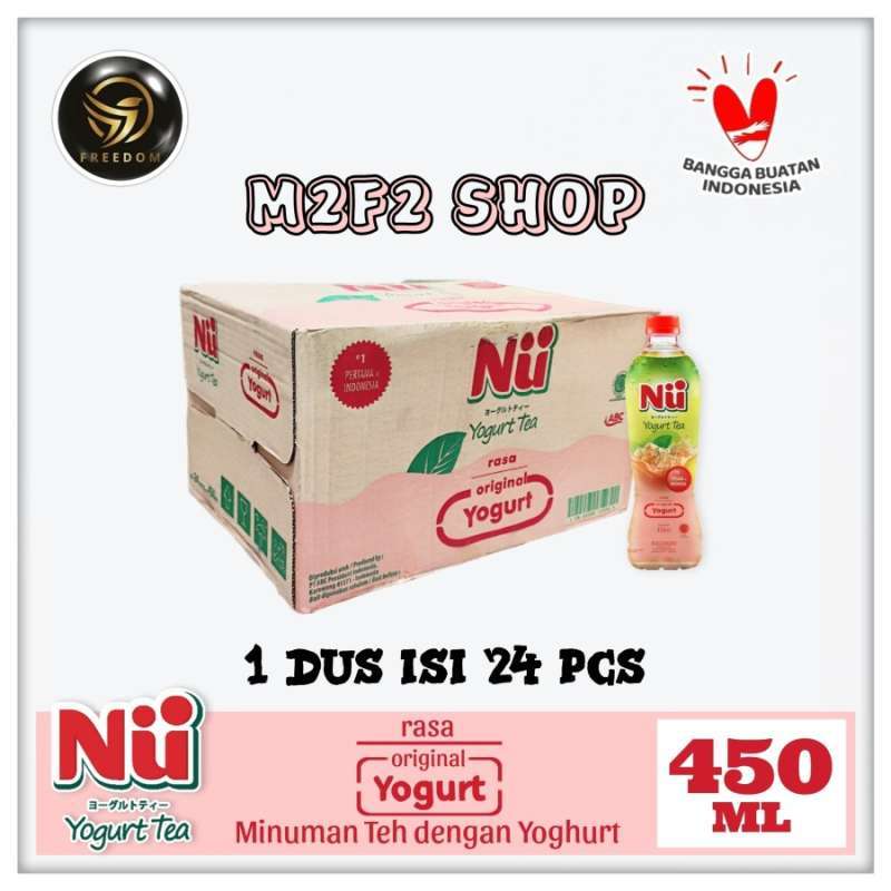 Promo Nu Green Yoghurt Tea | Teh Hijau Original Yogurt Botol Pet - 450 ...