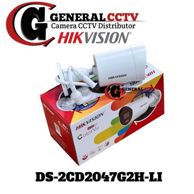 Promo Ds-2cd2047g2h-li Hikvision 4 Mp Smart Hybrid Light With Colorvu ...