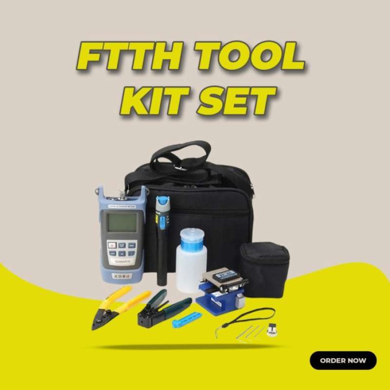Promo Opm Vfl Cleaver Fo Fiber Optik Toolkit Ftth Tool Kit Set Lengkap ...