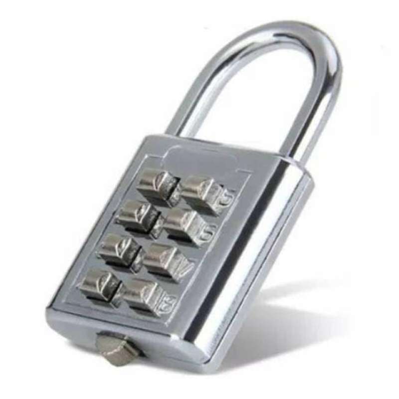 Jual Gembok Pin 10 Digit / Gembok Nomor Praktis Tanpa Kunci / Ideal ...