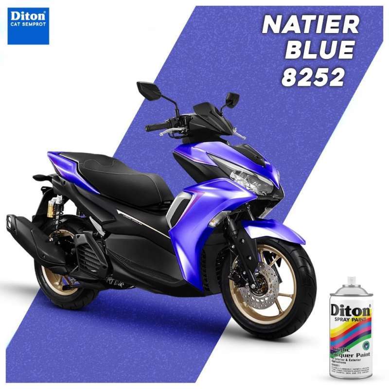 Jual Cat Semprot Pilok Pylox Pilox Diton 300cc - Natier Blue 8252 Di ...