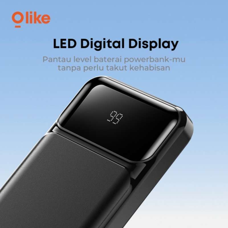 Jual Olike P106 Powerbank 10000mah Usb + Type C 10.000 Mah Power Bank ...