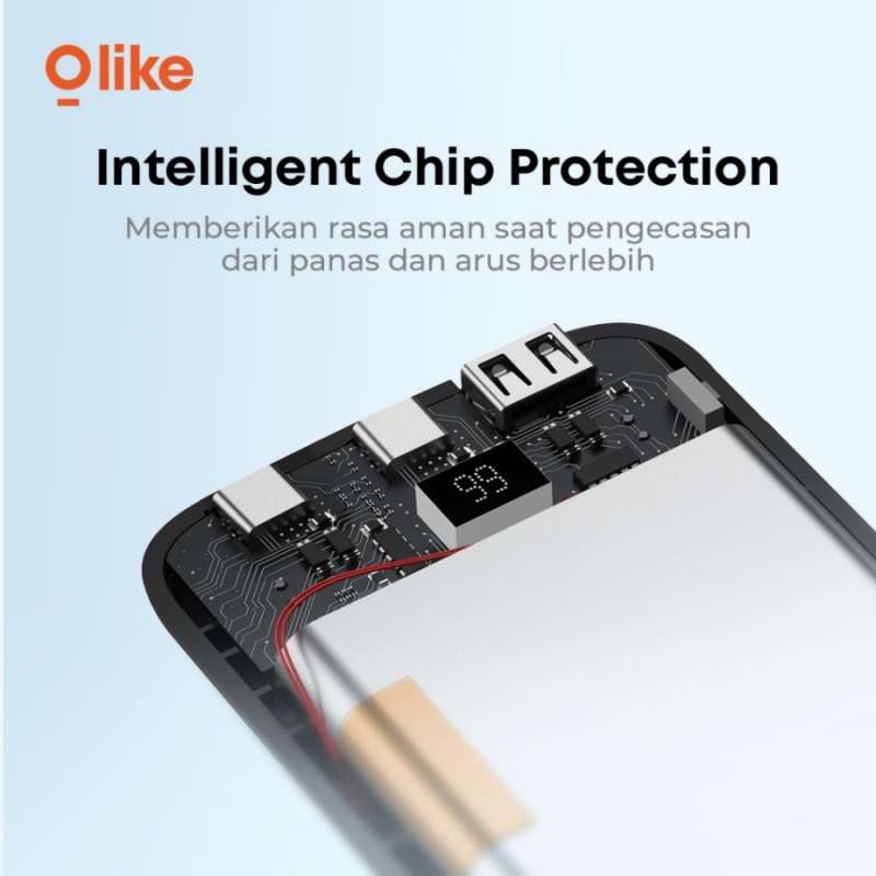 Jual Olike P106 Powerbank 10000mah Usb + Type C 10.000 Mah Power Bank ...