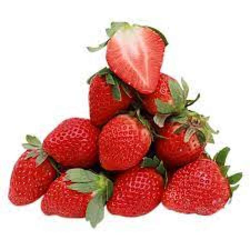 Jual Buah Strawberry 1 Pack Plastik Mika Kecil Stoberi Stroberi Merah ...