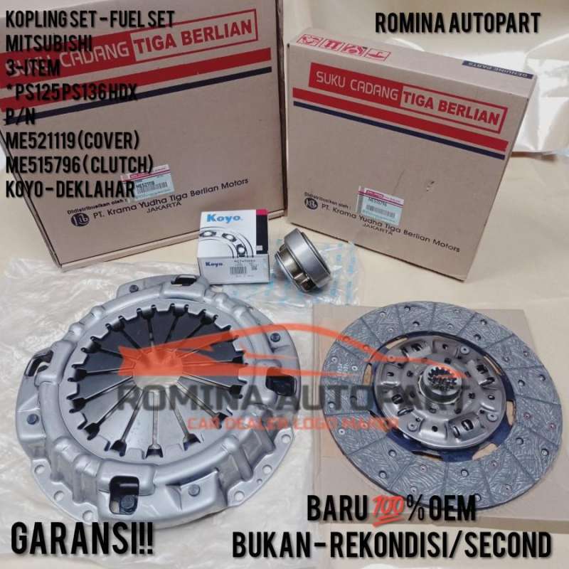 Jual Kopling Set Plat Exedy Dekrup Lahar Mitsubishi Canter Ps125 Di Seller Romina Autopart ...
