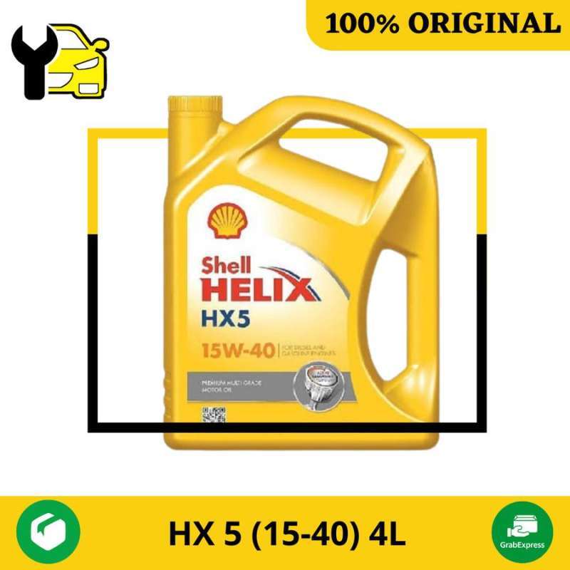 Jual Oli Mesin Shell Helix Hx 5 15w-40 4l Original Di Seller Obet Motor ...