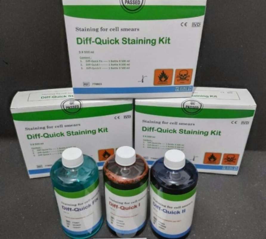 Promo Pewarnaan Diff-quick Staining Kit - Staining For Cell Smears ...