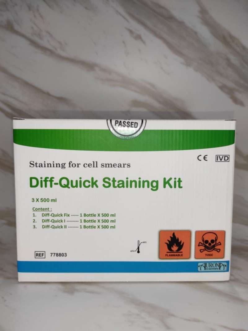 Promo Pewarnaan Diff-quick Staining Kit - Staining For Cell Smears Diskon 33% Di Seller The Body ...