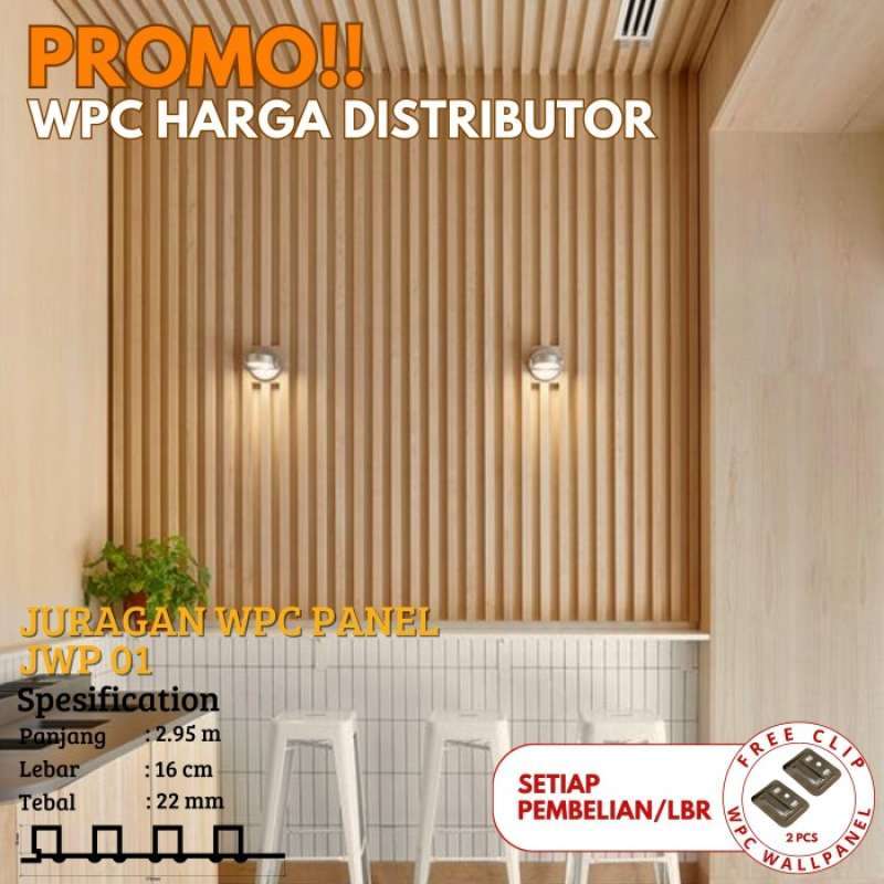 Jual Wpc Kisi-kisi Hiasan Dinding Backdrop Perlembar Di Seller Sakiyem Shop - Harapan Jaya, Kota ...