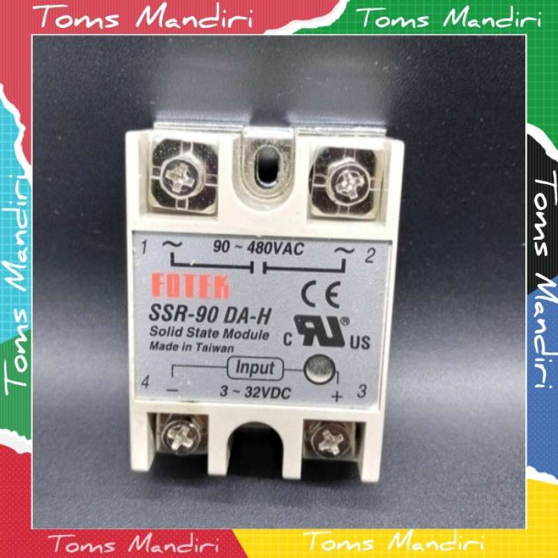 Promo Solid State Relay Fotek Ssr-90da-h / Ssr 90dah 90 Amper Diskon 23% Di Seller Bakalagi ...
