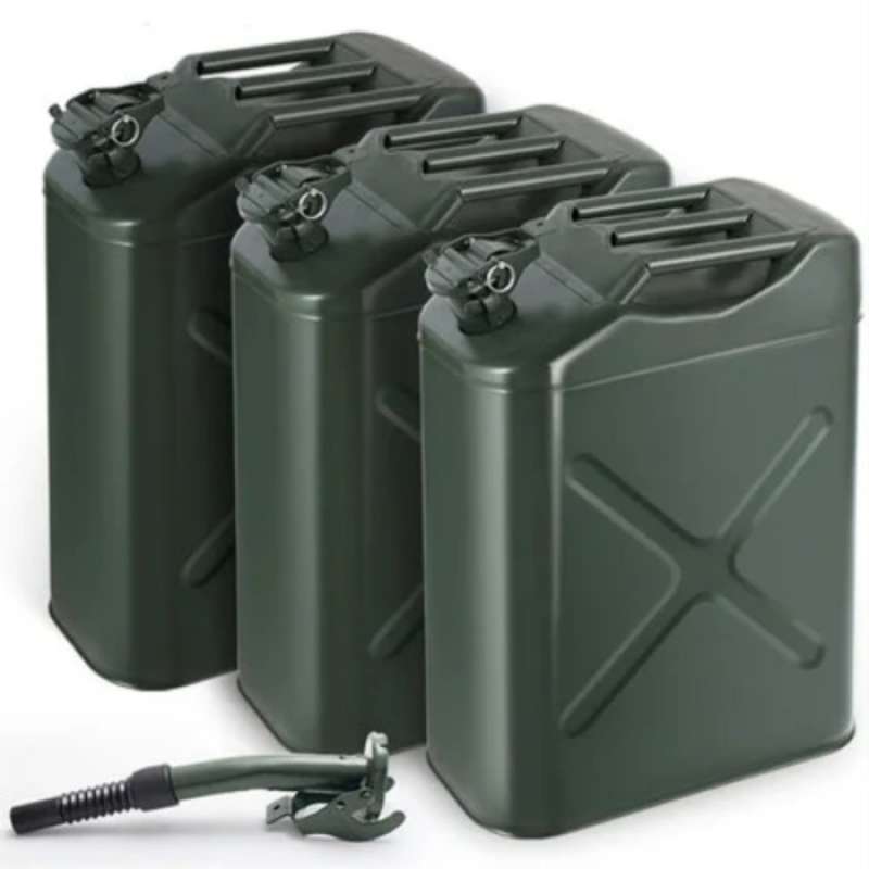 Promo Jerigen 10l Jerry Can 10 Liter Besi Tempat Genset Bbm Bensin ...