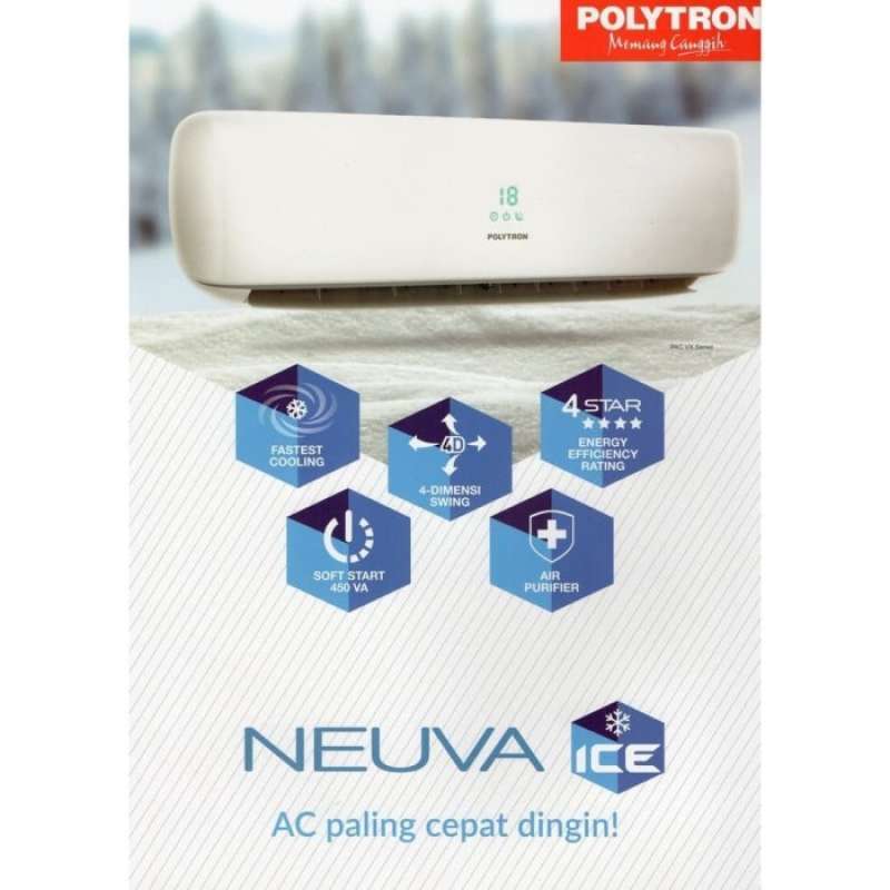 Promo Ac Polytron Pac05vx-m 0,5pk Neuva Ice + Pasang Diskon 33% Di ...
