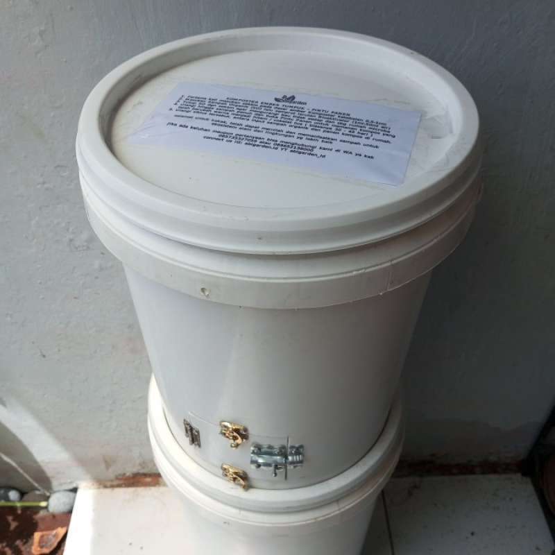 Promo Paket Komposter Ember Tumpuk Pengolahan Sampah Organik Kompos ...