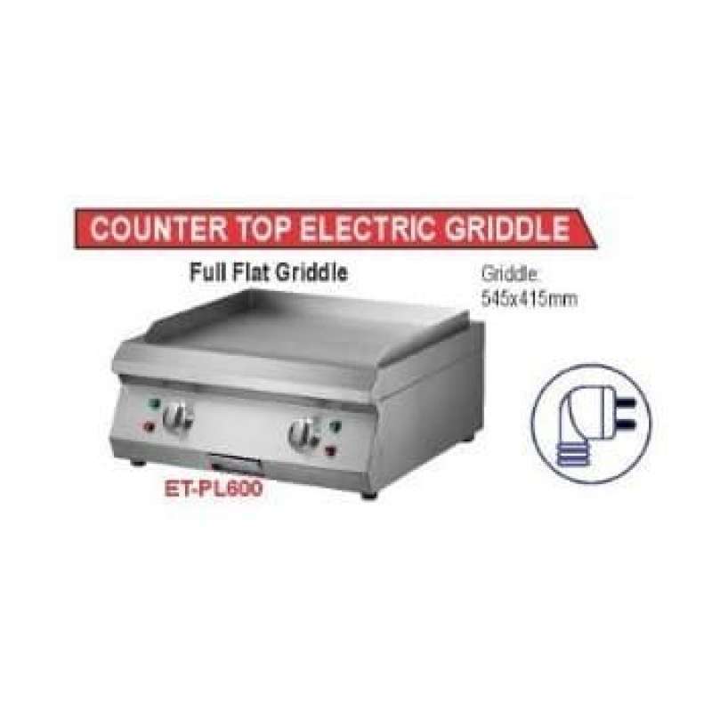 Promo Getra Et Pl600 - Counter Top Electric Griddle Diskon 4% Di Seller ...