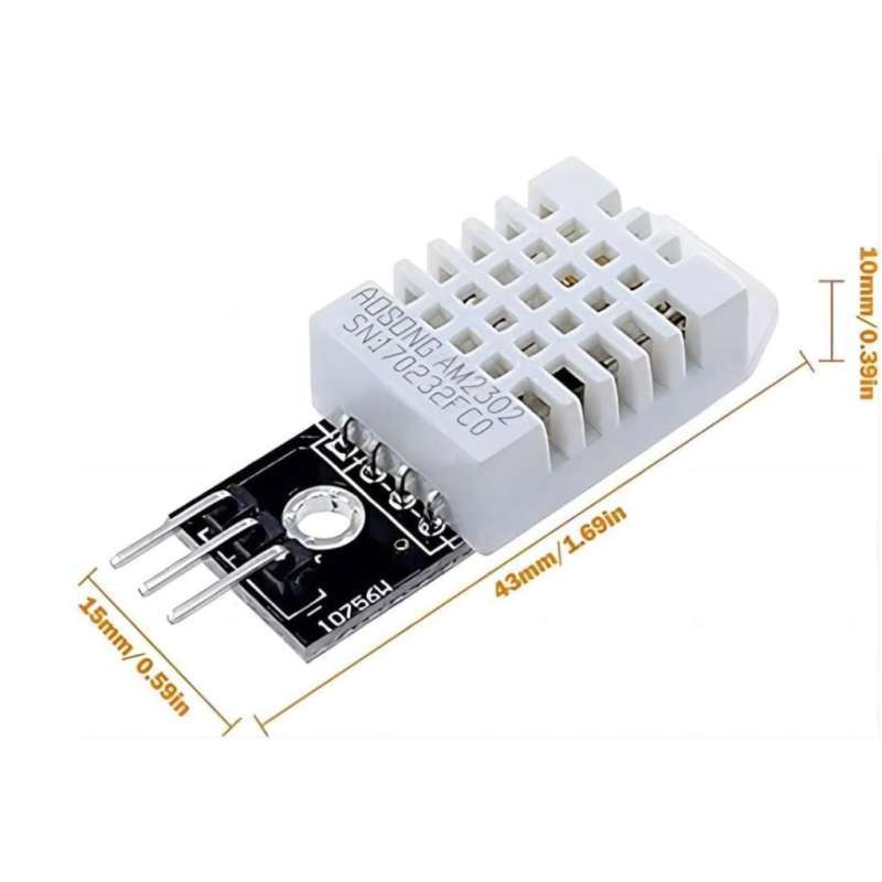 Jual Dht22 Single Bus Digital Temperature And Humidity Sensor Am2302 ...