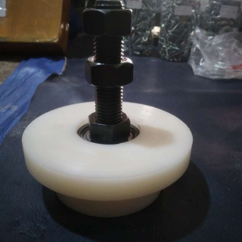 Promo Roda Wf 150 Roda Niylon Baut Baja Dan Mur Diskon 23% Di Seller ...